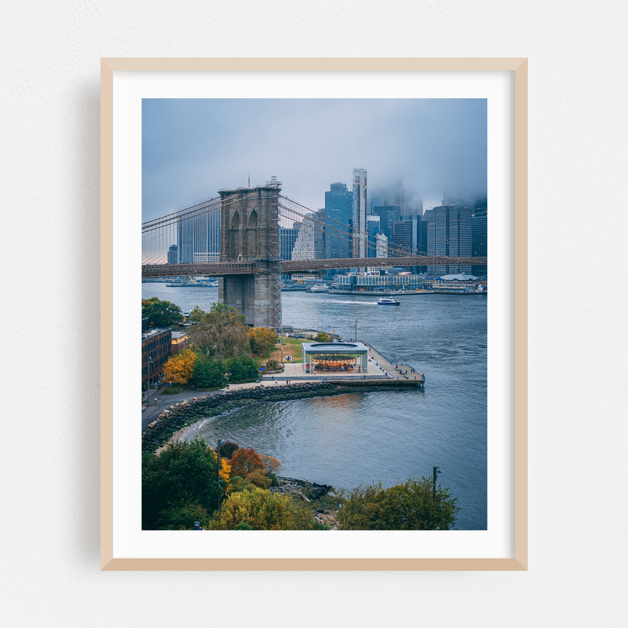 DUMBO Views - Brooklyn New York Photography Bridge City Skyline Autumn ...