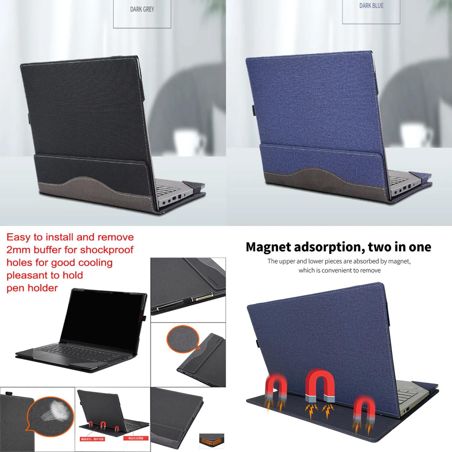 DUMNGWH 2023 Detachable Case For Book3 Pro ultra NP940 NP960 Laptop ...