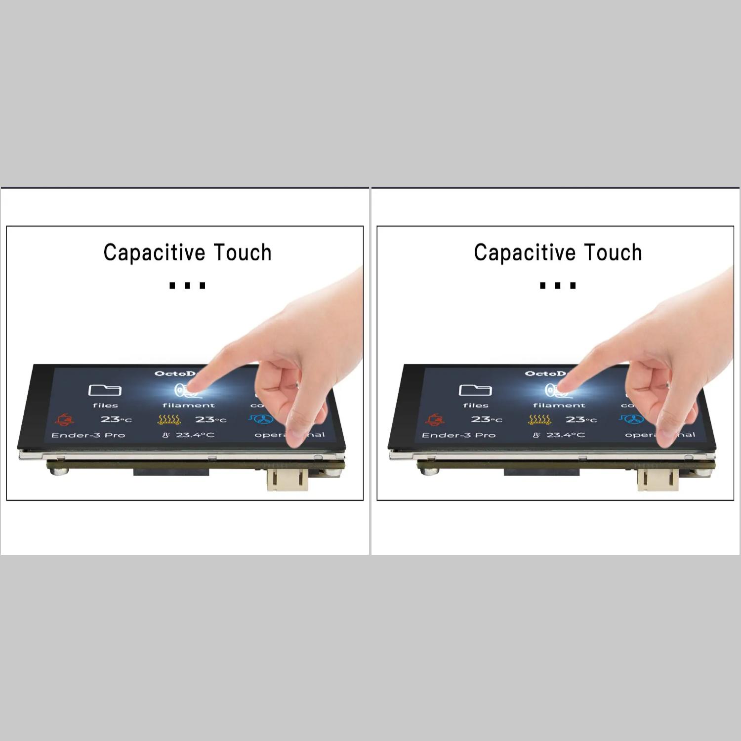 DUMNGWH Raspberry Pi CM4 Capacitive Touch Screen Module High Resolution ...