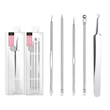 Face Care Stainless Steel Skin Remover Kit Blackhead Blemish Acne ...