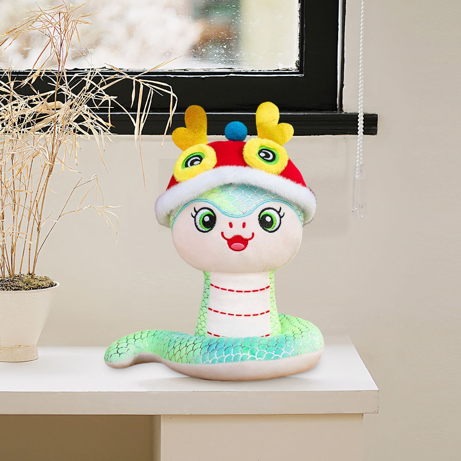 DUMUIELD Chinese New Year Snake Plush Ornament 2025 Chinese Snake ...