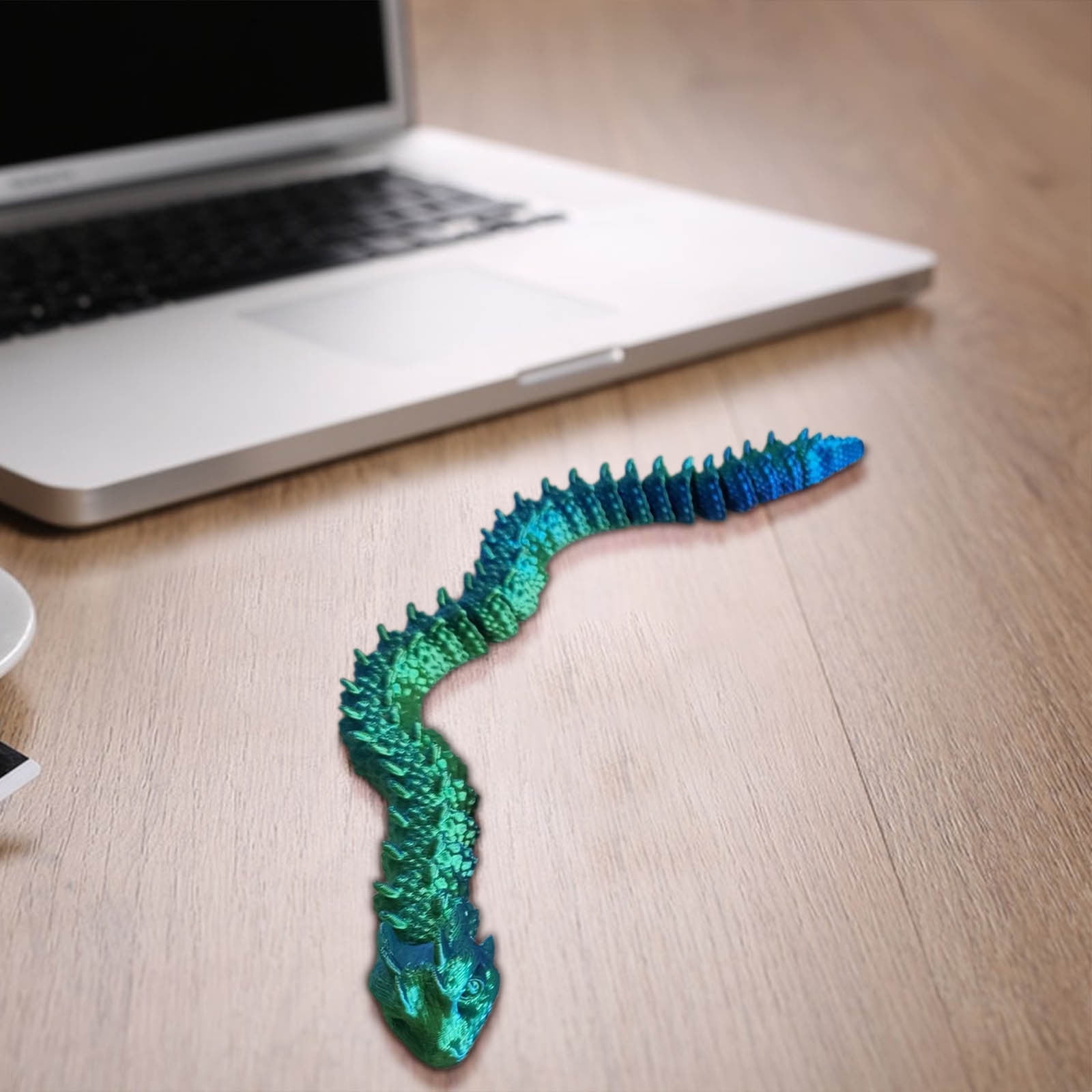 DUMUIELD Deals 3D Printed Articulated Snake – 11.4'' Crystal-Like ...