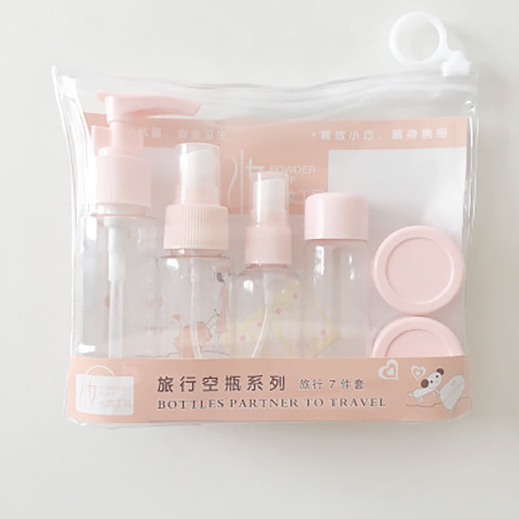 DUMUIELD Deals Clear Plastic Empty Bottles, Travel Size Bottles, Empty ...