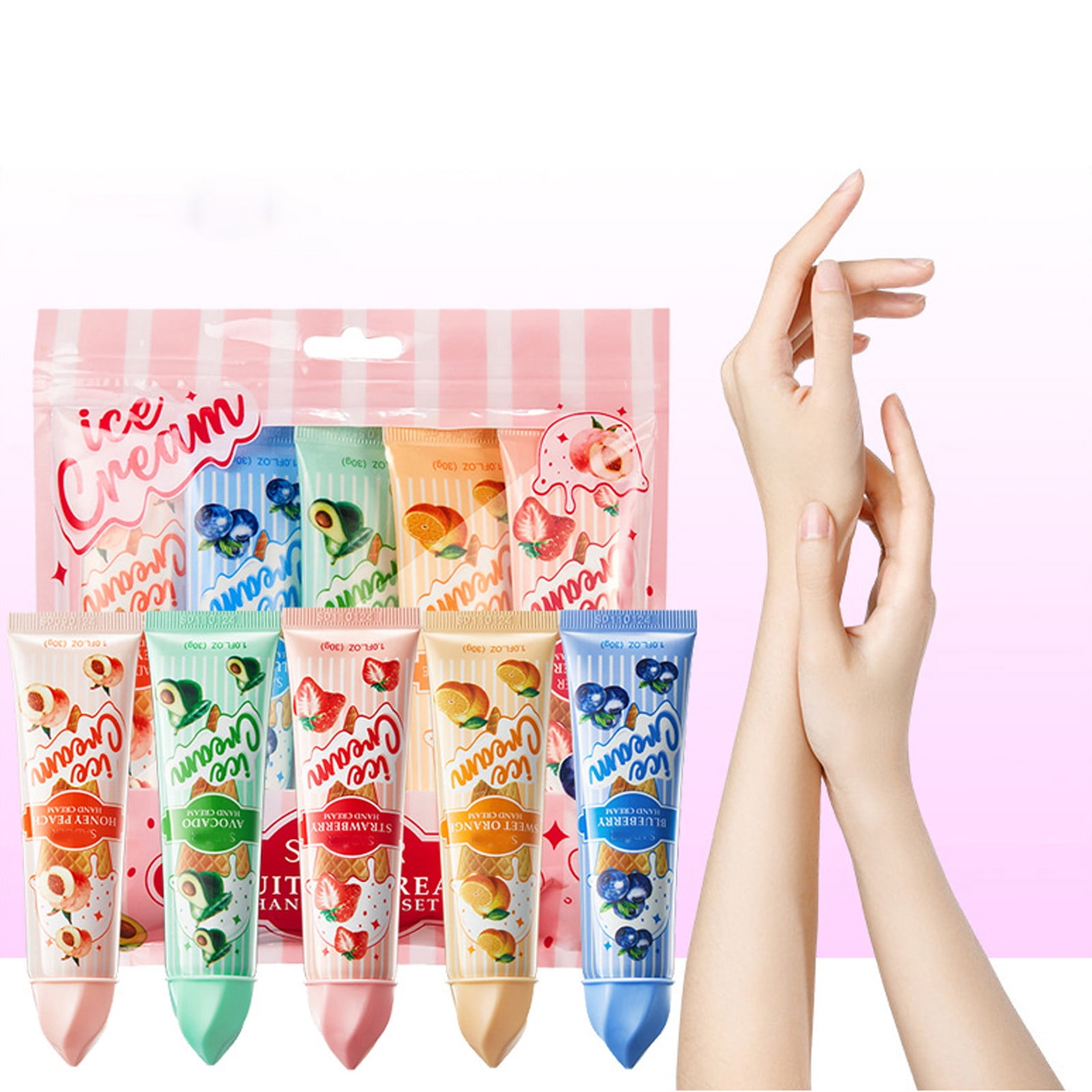 DUMUIELD Deals Hand Cream for Dry Cracked Hands,Hand Cream Gift Set ...