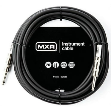 Mr. Dj CQQ-6 1/4" to 1/4" Straight Mono Instrument Cable (6 feet ...