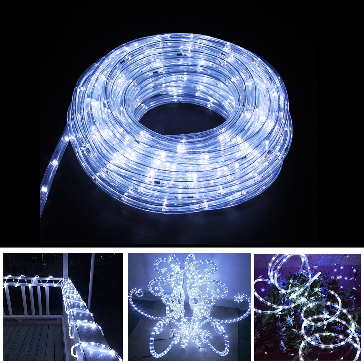 DUNCHATY 20FT LED Rope Lights - Indoor/Outdoor Decor for Halloween ...