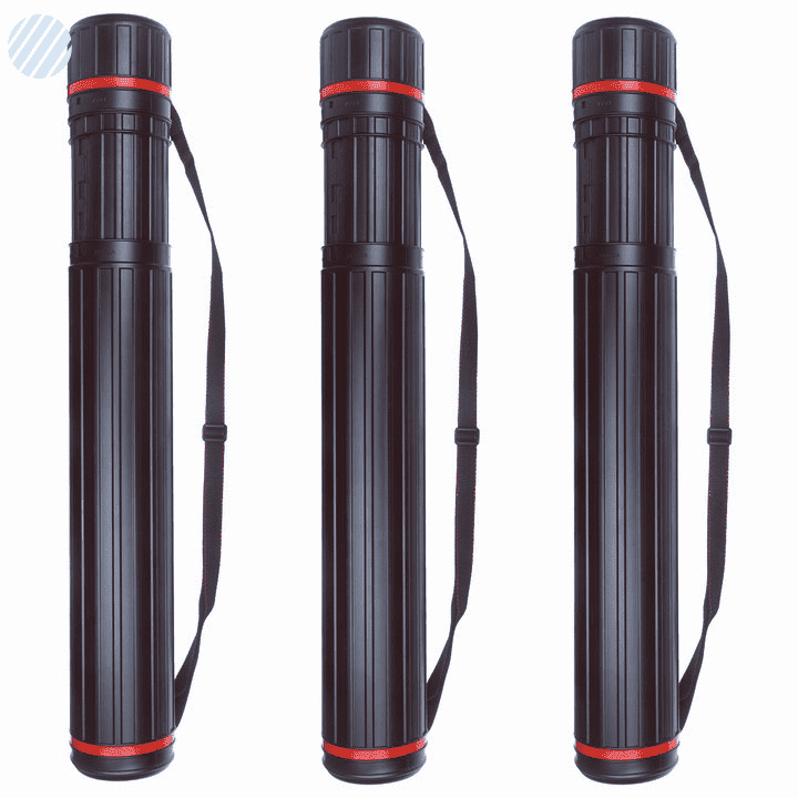 Active Mind Ltd Extendable Poster Tube 30"-53" Telescoping Design with ...