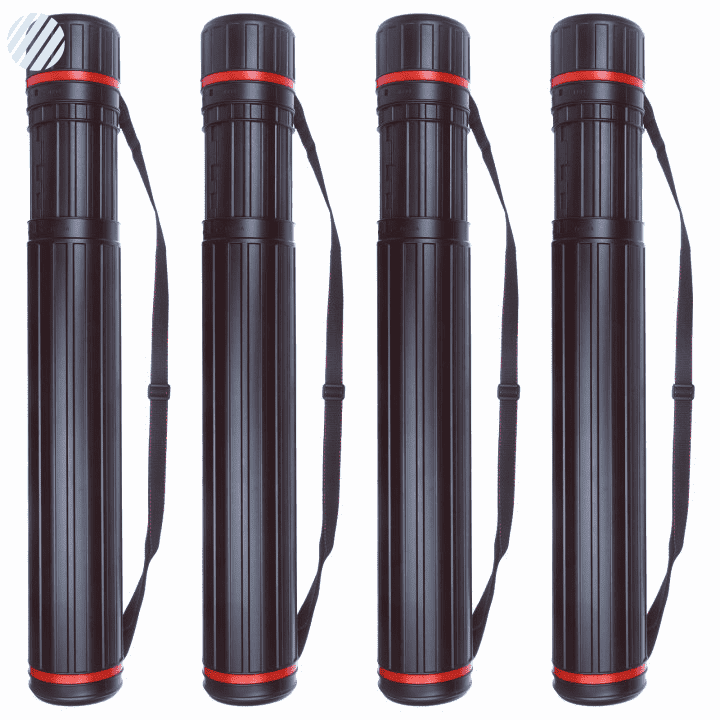 Active Mind Ltd Extendable Poster Tube 30"-50" Telescoping Design with ...