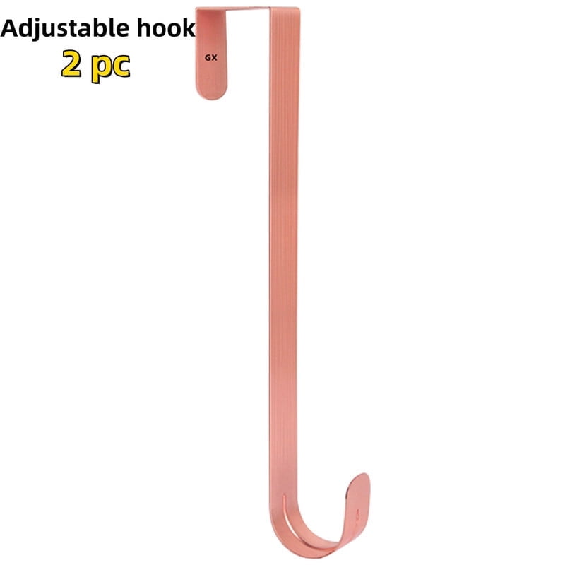 DUNCHATY Extra-Large Wreath Hanger for Front Door - Adjustable 15-25 ...