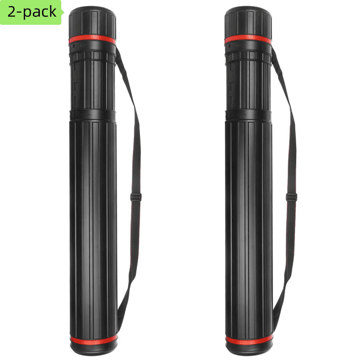 DUNCHATY Large Poster Tube, 30" to 53", Extendable Poster Tube with ...