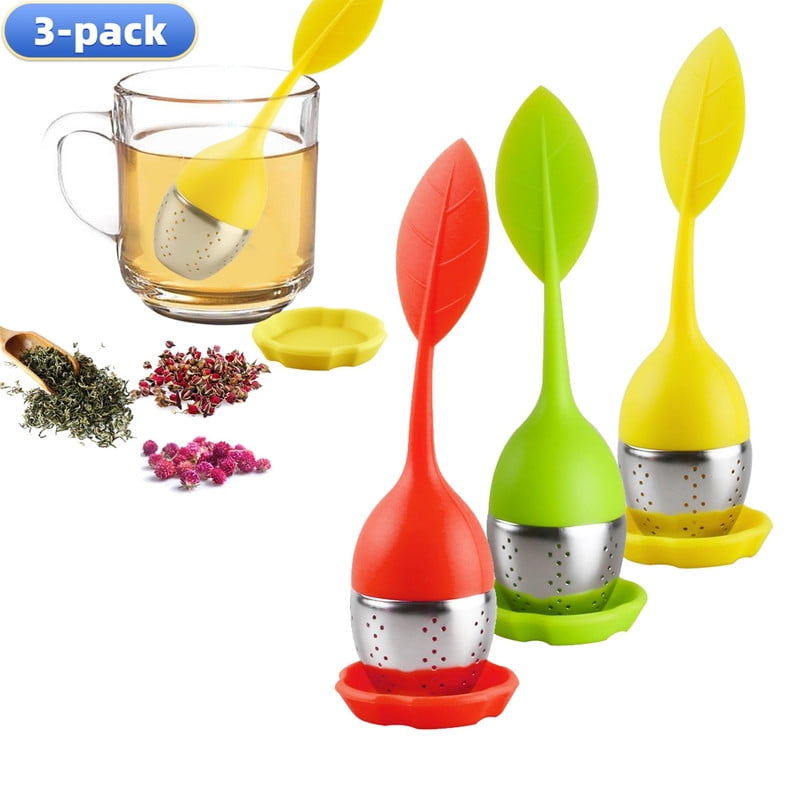 DUNCHATY Multi-Style Silicone Tea Infuser Kit (3 Pack) – Extra-Fine ...