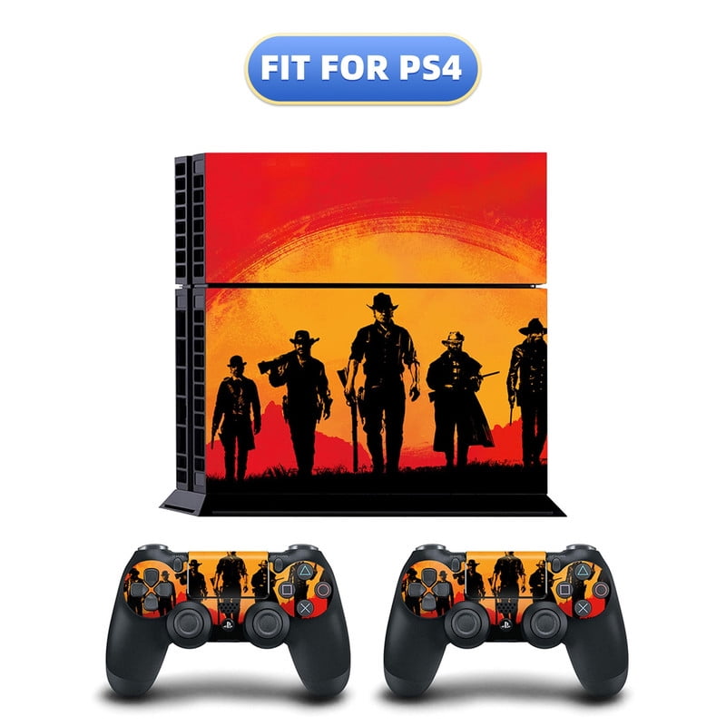 DUNCHATY PS4 Console & DualShock Controller Decal - PVC Protective Skin ...
