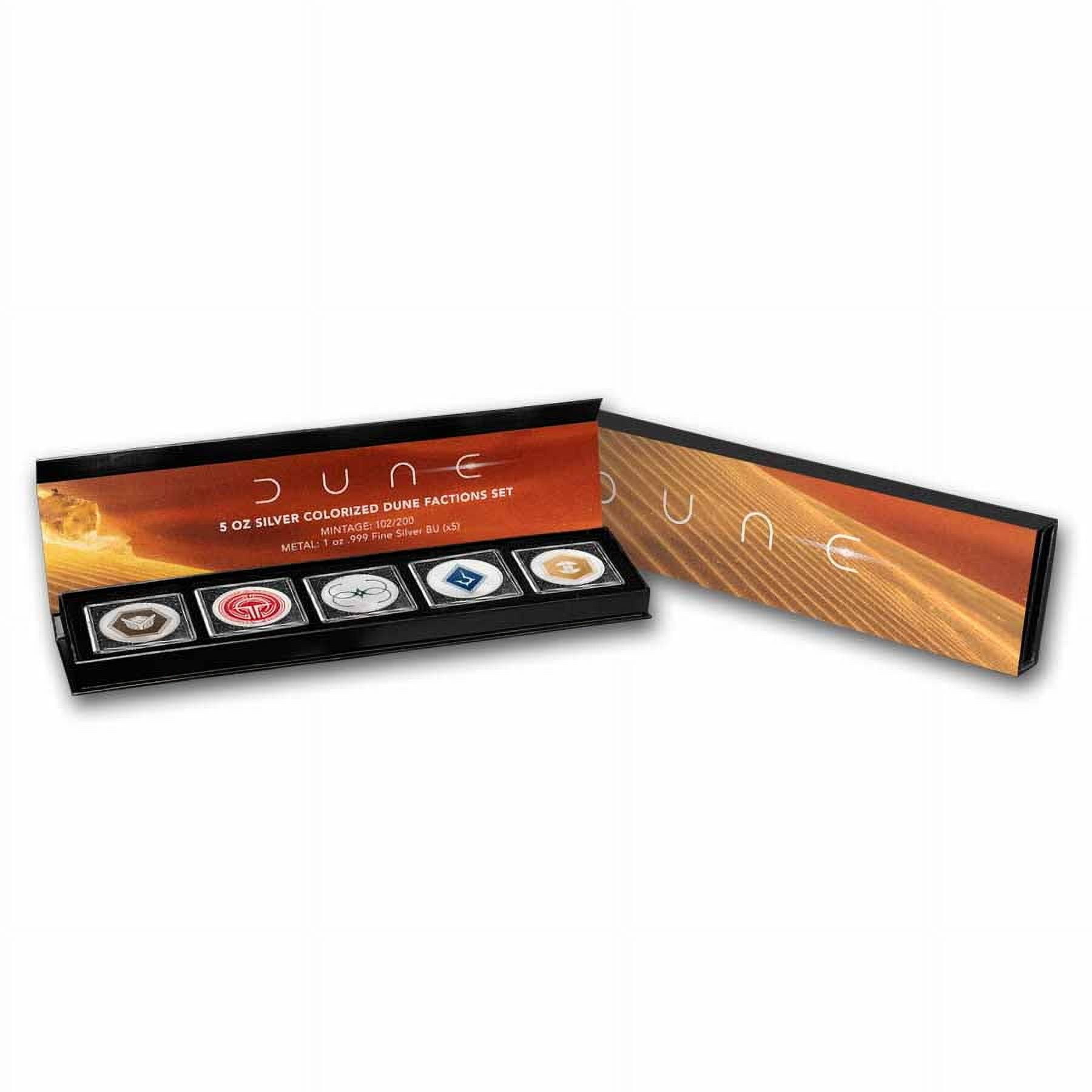 DUNE® 2 5 x 1 oz Silver House (Factions) Set - Walmart.com