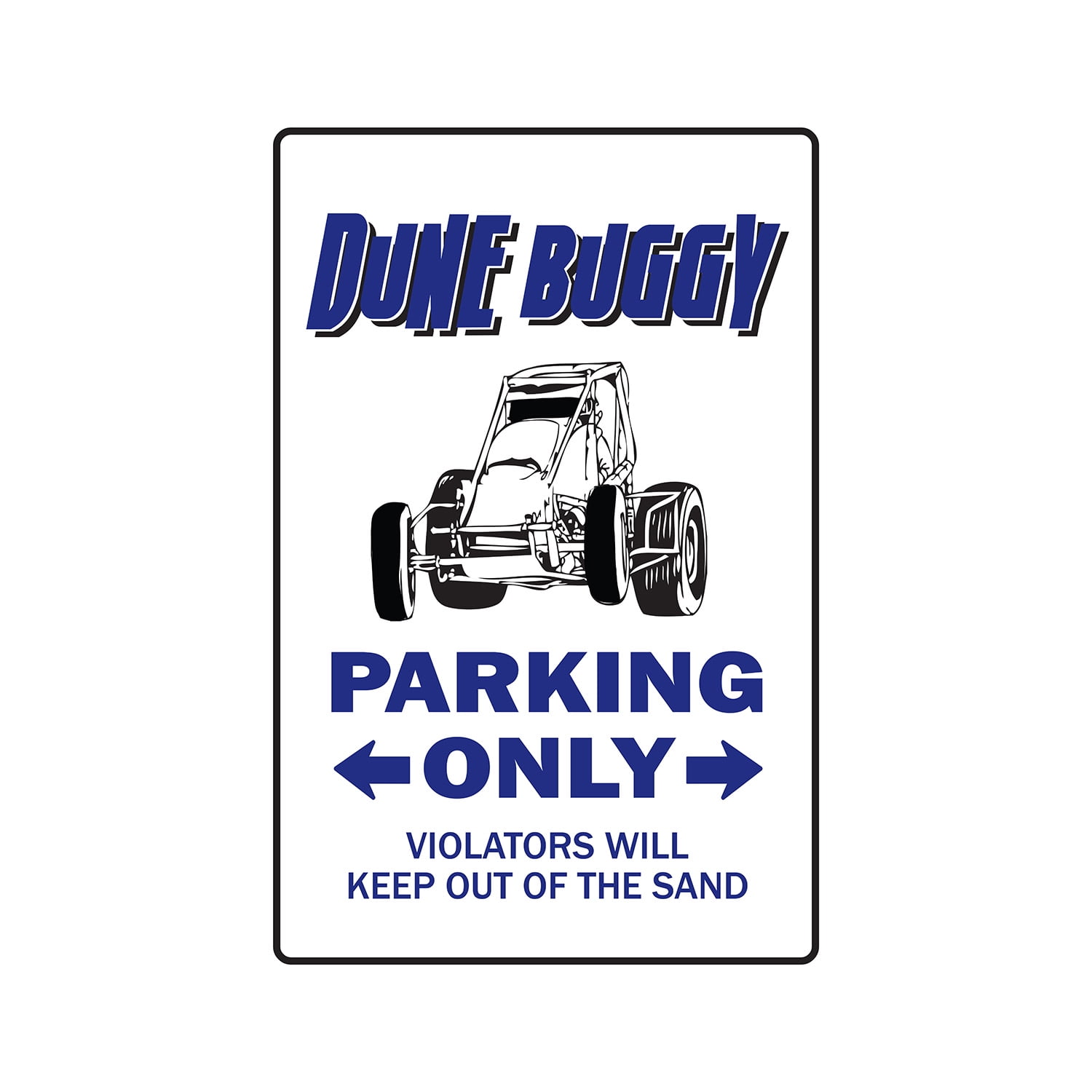 DUNE BUGGY Parking Decal builder driver racer go karts | Indoor/Outdoor ...