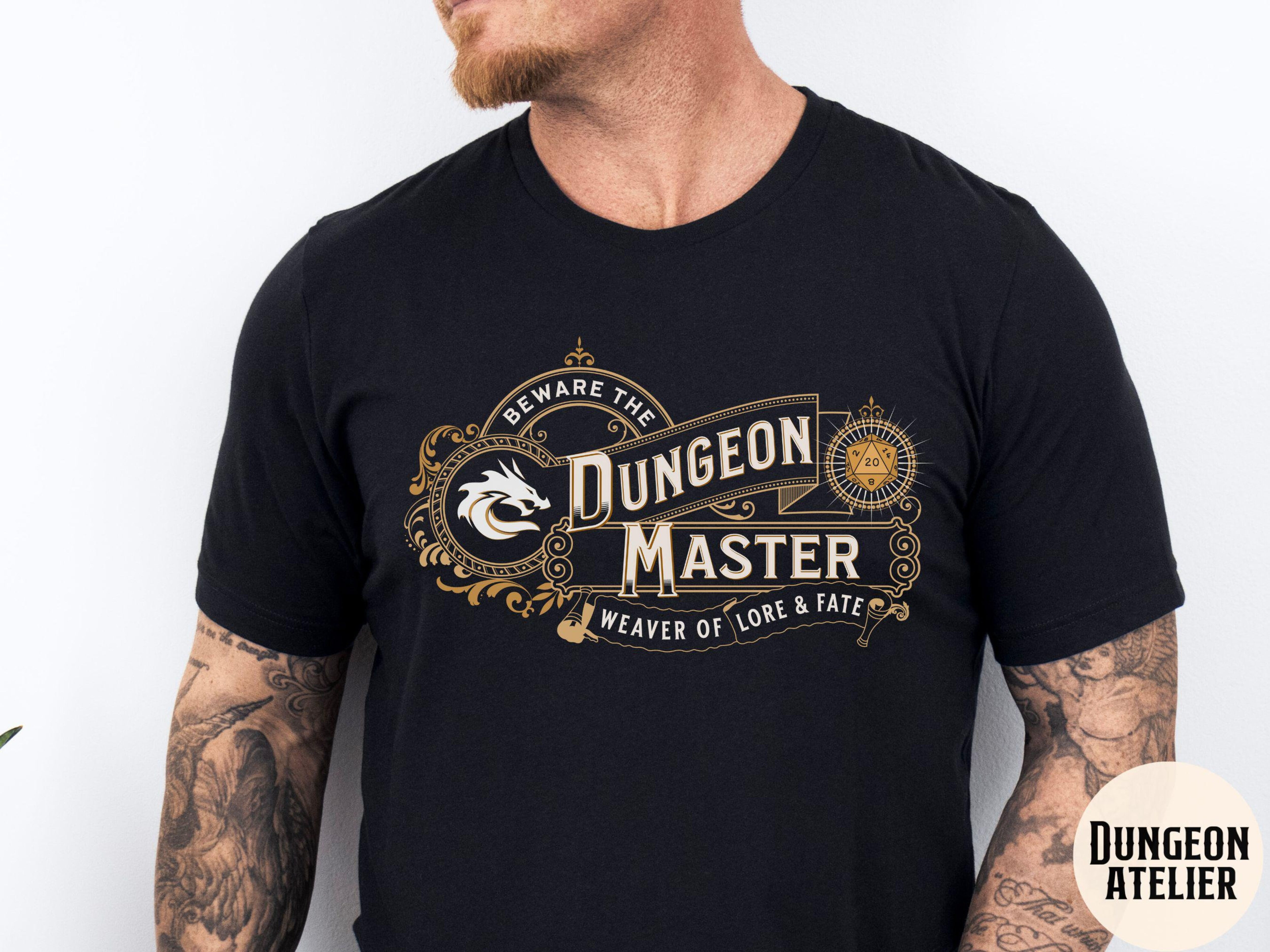 DUNGEON MASTER Shirt, DM shirt, Dungeon master gift, dnd shirt dm, dnd ...