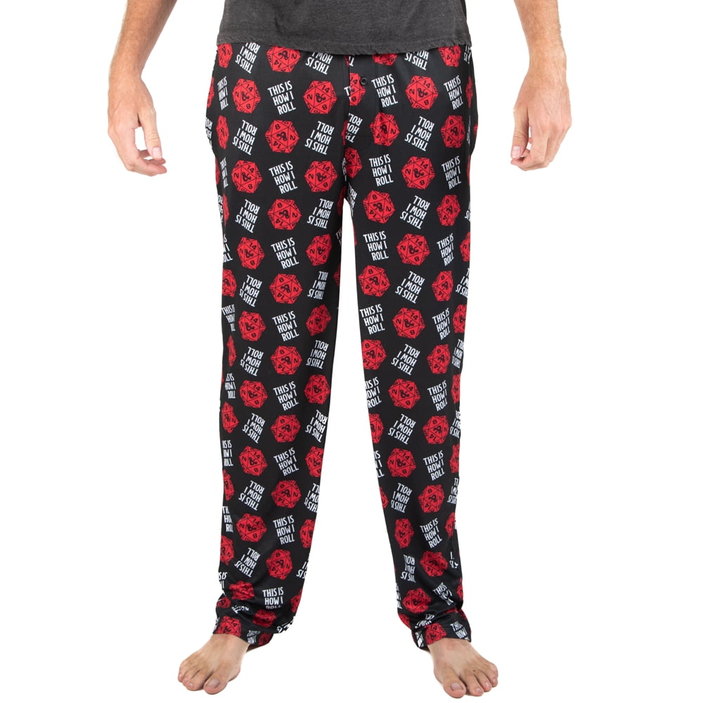 DUNGEONS & DRAGONS AOP Sleep Pajama Pants-S - Walmart.com