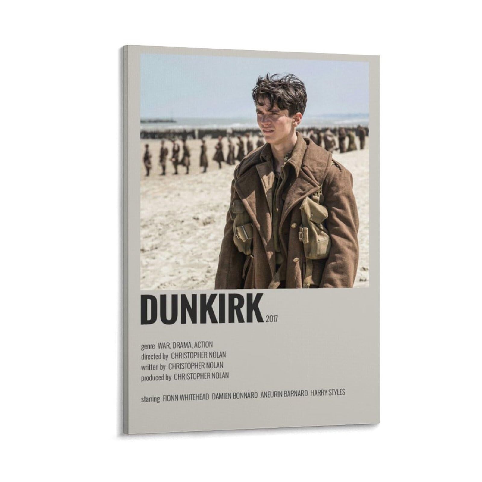 DUNKIRK Authentic Original Movie Poster Poster Cool Artworks Painting ...