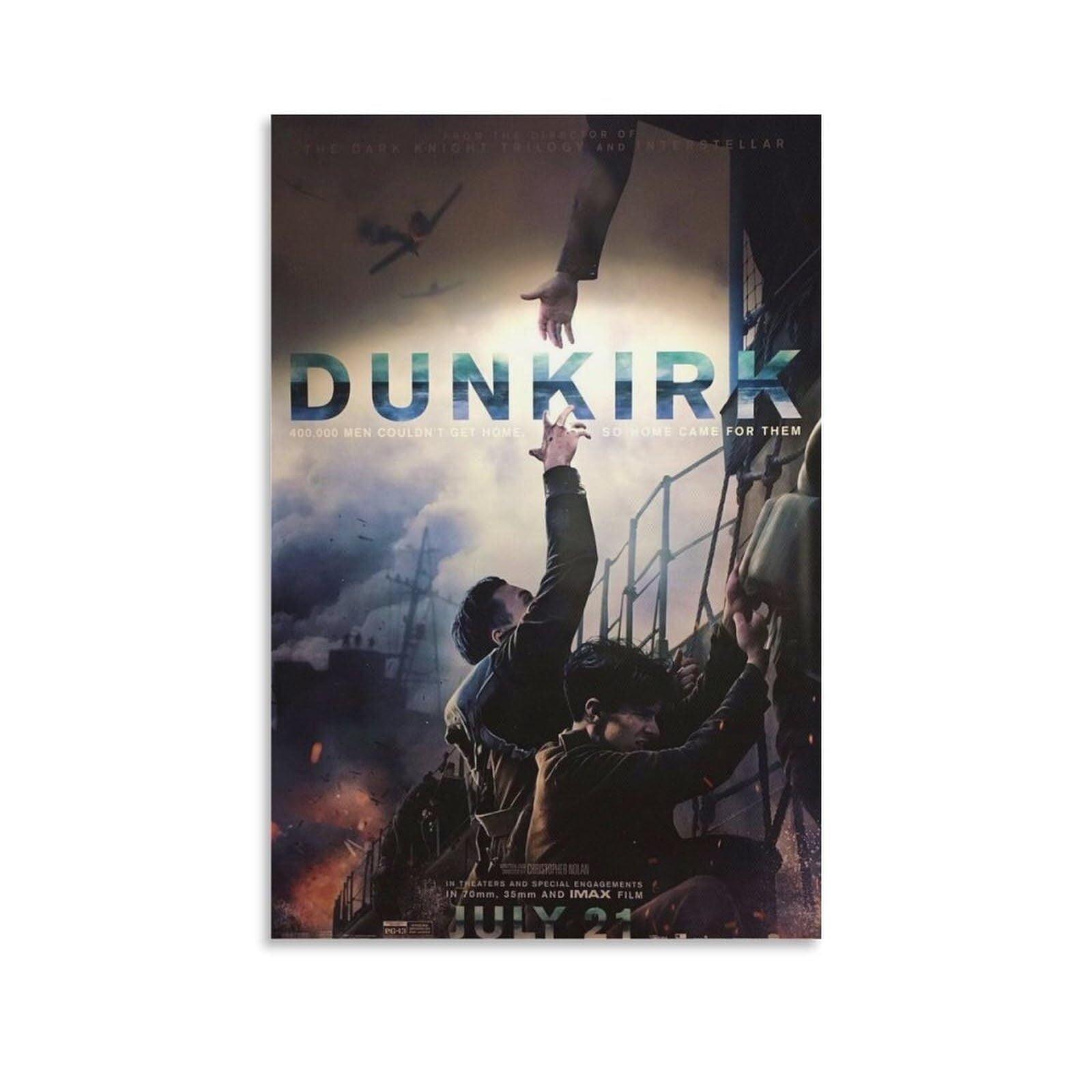 DUNKIRK Authentic Original Movie Poster Wall Art Picture Painting ...
