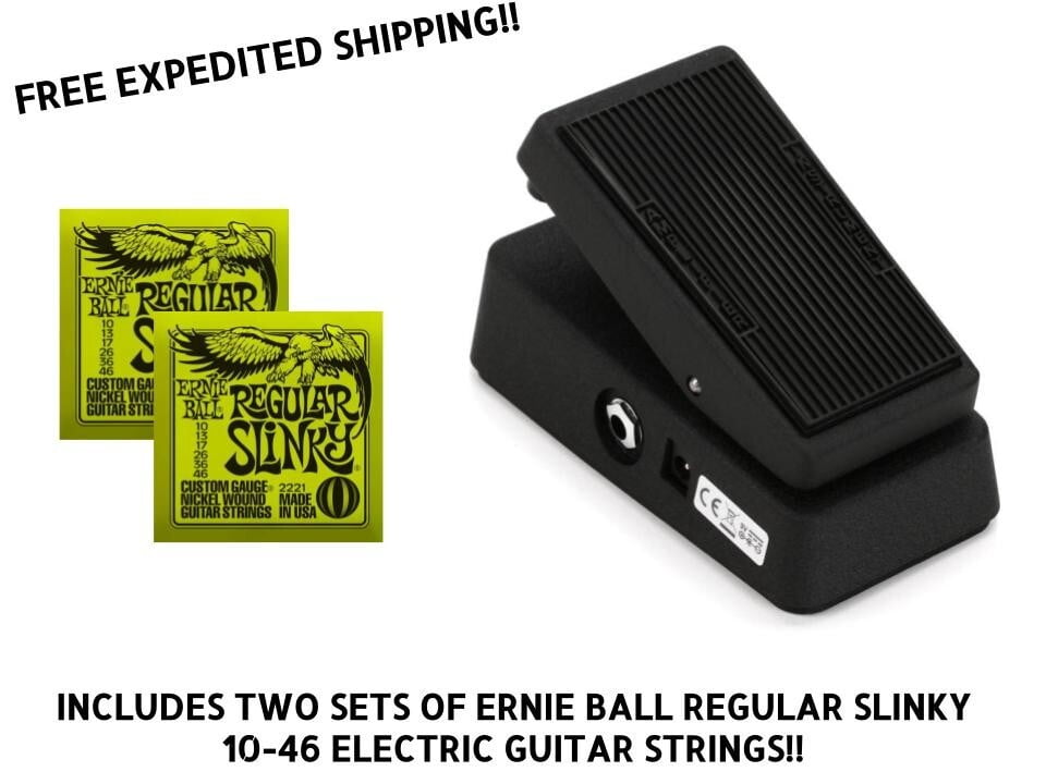 DUNLOP CBM95 MINI CRY BABY WAH PEDAL W/FREE DUNLOP STRINGS! - Walmart.com
