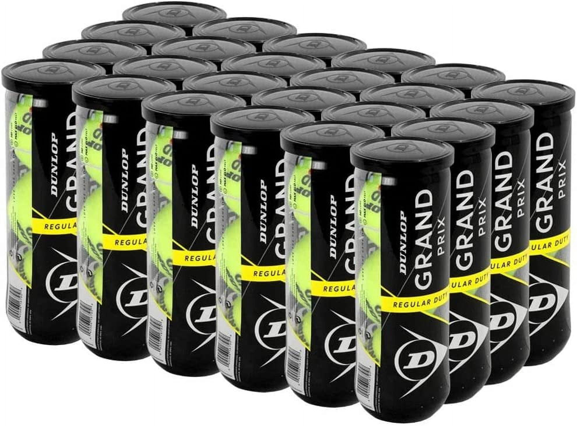 DUNLOP Grand Prix Regular Duty All-Court Tennis Balls - 3 Ball Can 24 ...