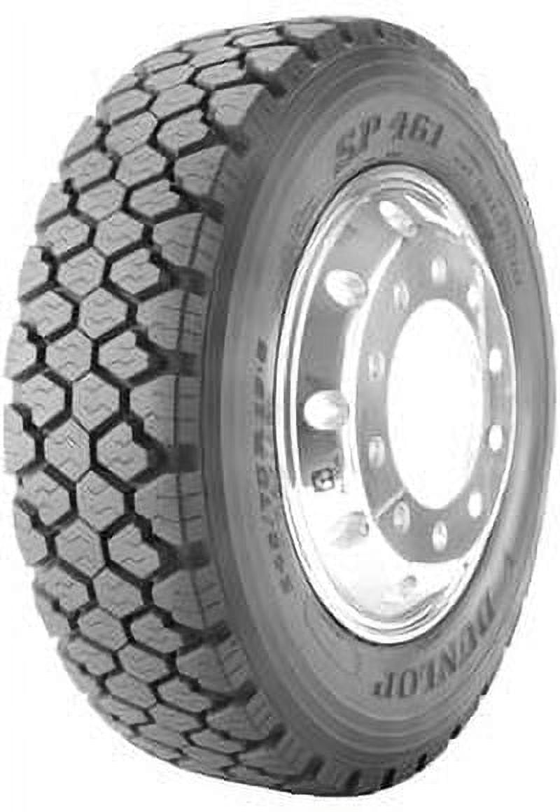 Dunlop SP 461 All-Season BSW Tire 245/70R19.5 133/132L - Traction Block ...