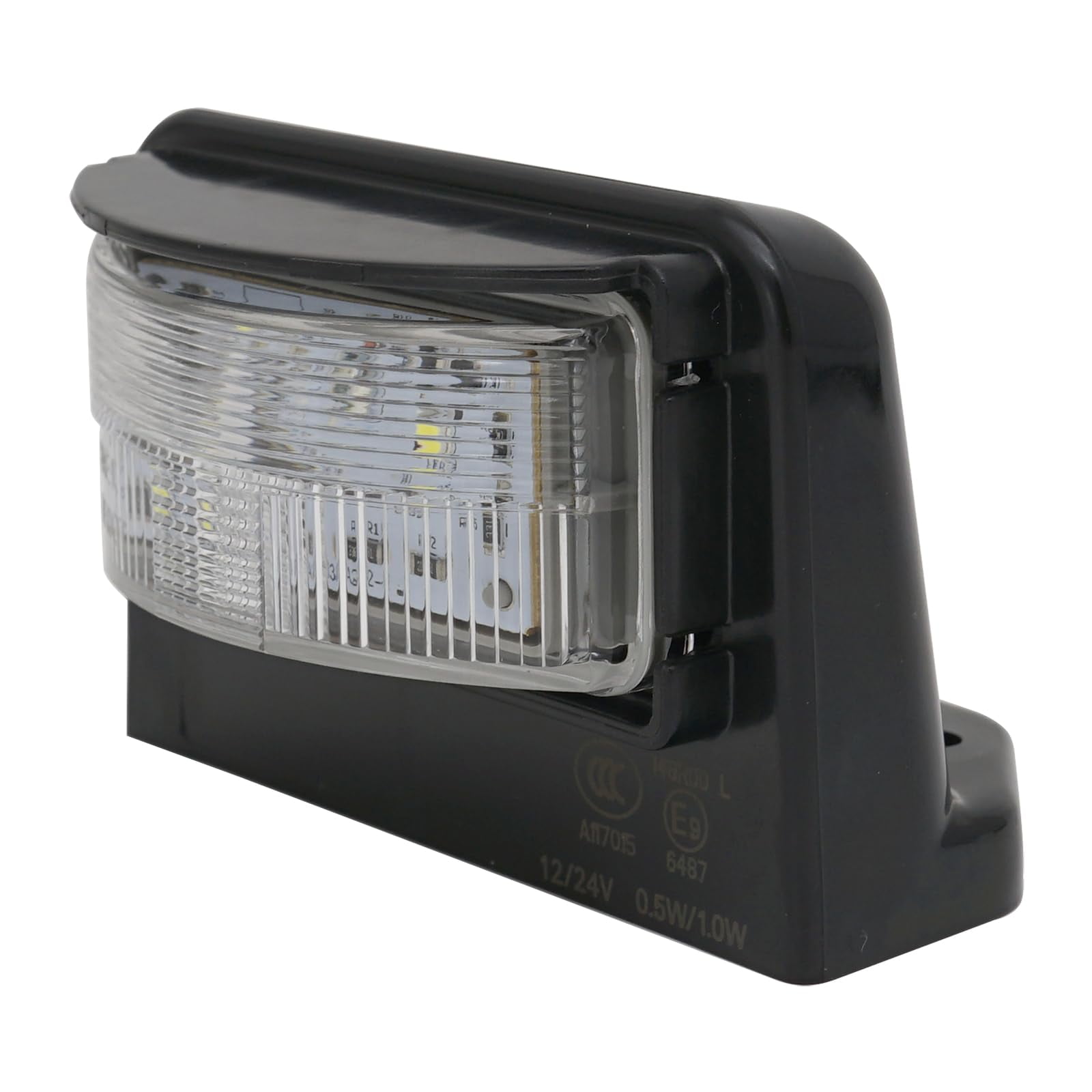 DUNTUO LED License Plate IFF17 Light for RV Jeep Off-Road Trailer Trucks UTV ATV Boat Number ...