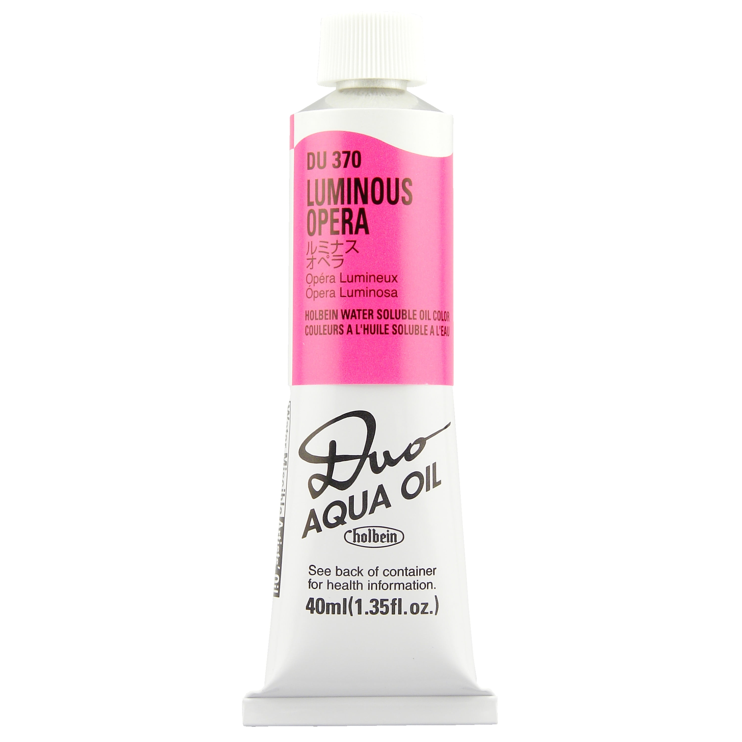 DUO Aqua Oil Color 40ml, Luminous Opera - Walmart.com