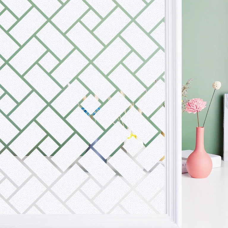 Frosted Window Film Walmart Window Privacy Film, Window Clings, 3D