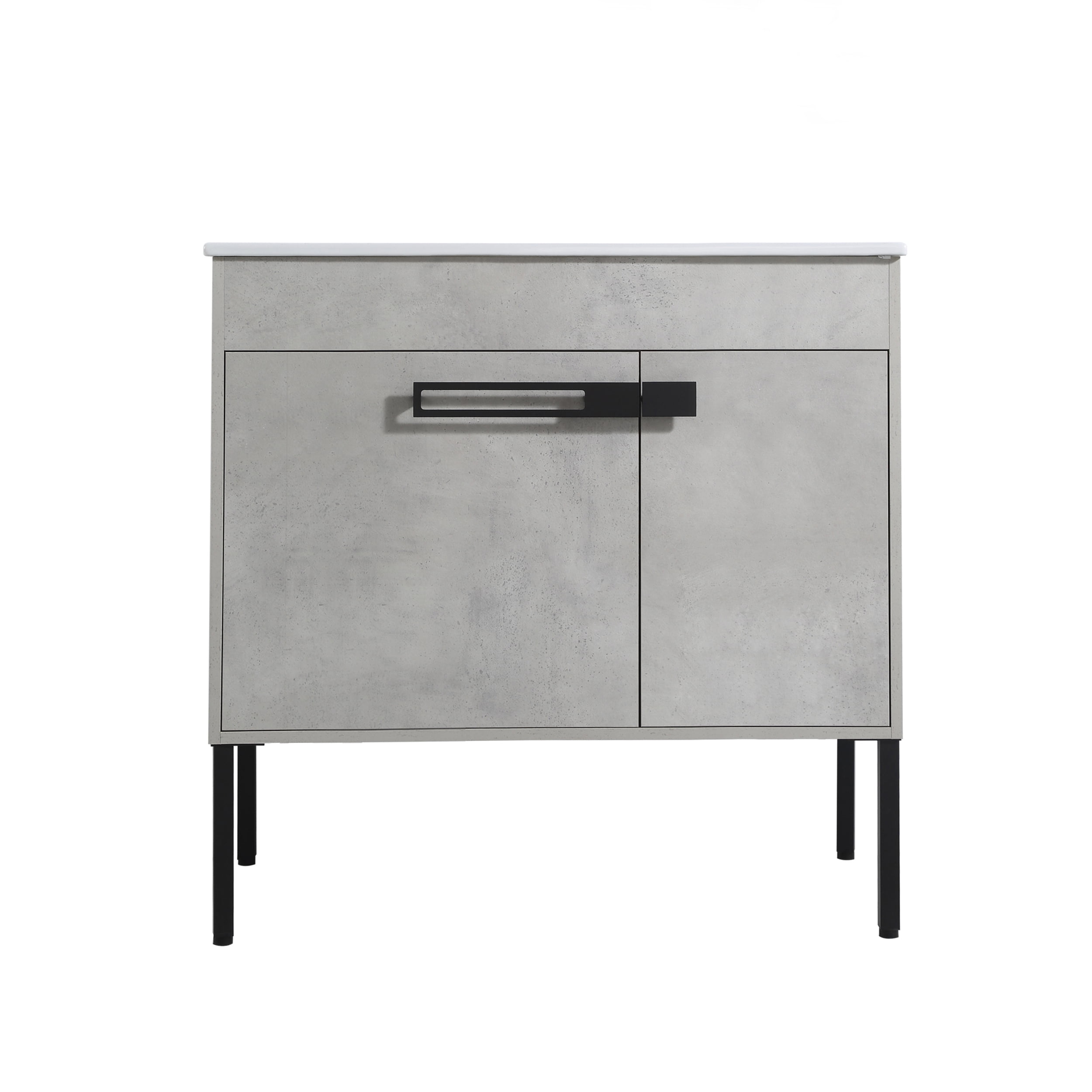 DUOSONG 36 Inch Bathroom Vanity, Freestanding Bathroom Vanity Or ...