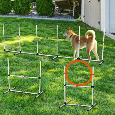 6' Dog Agility Dog Walk, Aluminum with Rubber Surface - Walmart.com