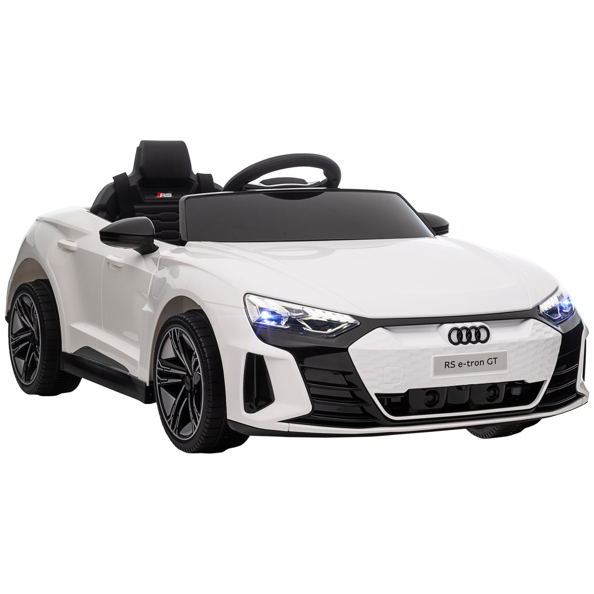Riding Toys Aosom Ride on Car, 12V Licensed Audi RS E-tron GT 3.1 MPH ...
