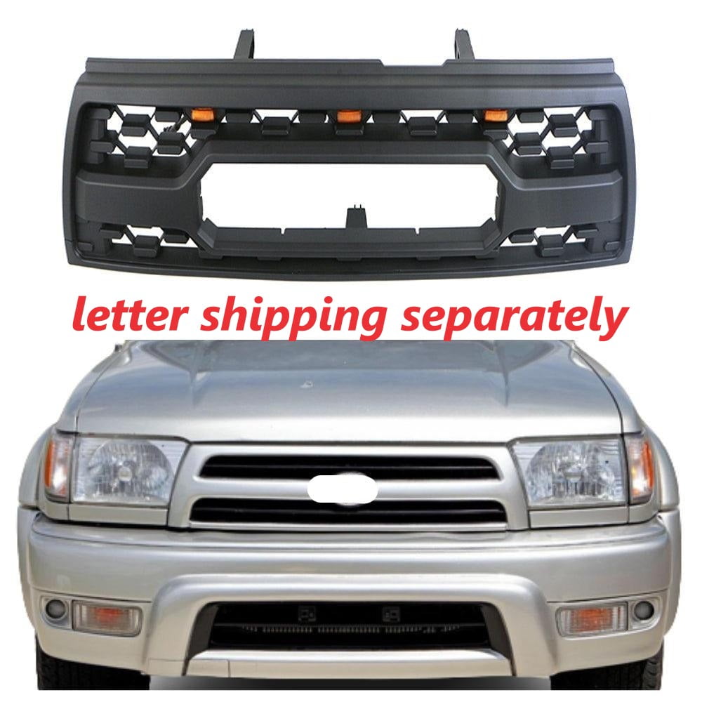 DUOSONG Front Grill For 3Rd Gen 1996 1997 1998 1999 2000 2001 2002 Toyota 4Runner Trd Pro ...