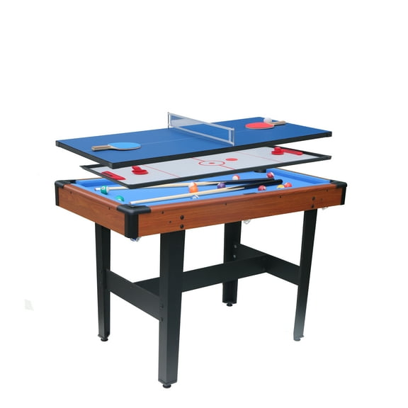Walmart 4-in-1 Combo Multi Game Table with Accessories - Air Hockey ...
