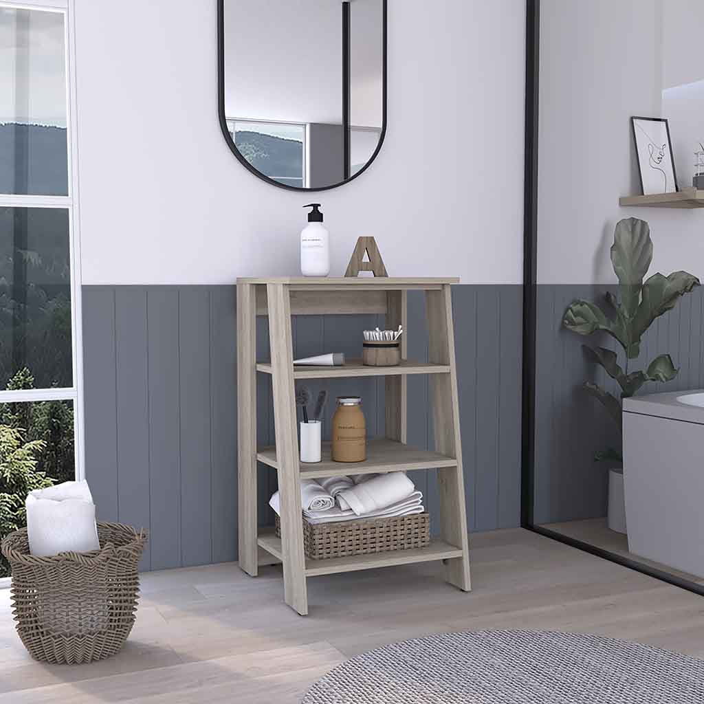 Bathroom Wall Storage St. Clair Linen Cabinet, Two Interior Shelves ...