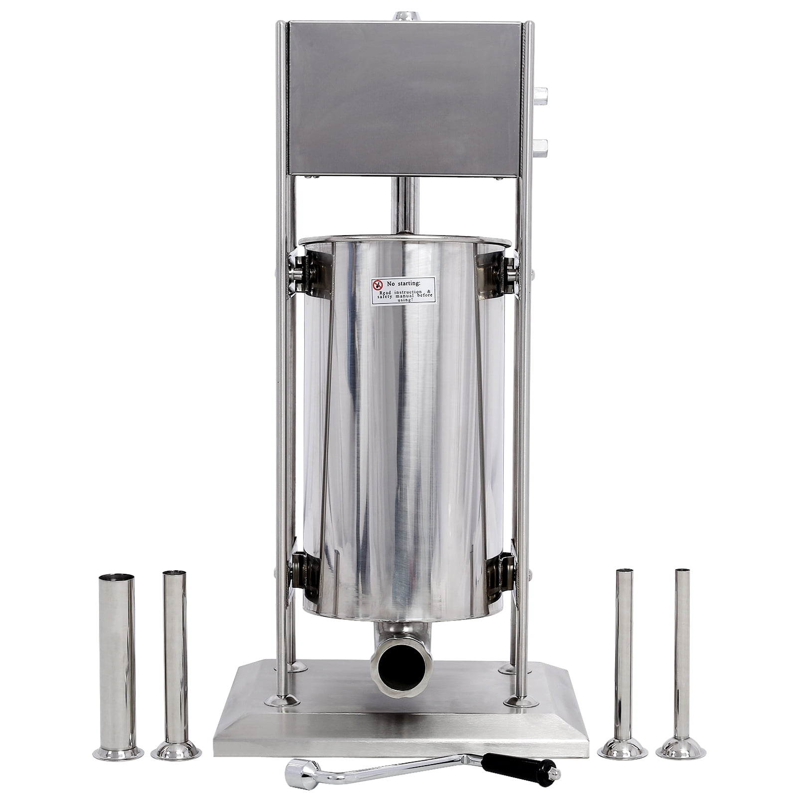 Stainless Steel Commercial Sausage Stuffer,Dual Speed Vertical Sausage ...
