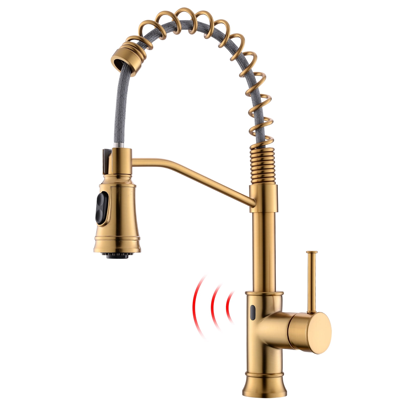 Pull Down Kitchen Faucet Touchless Kitchen Faucet,Hands Free Automatic ...