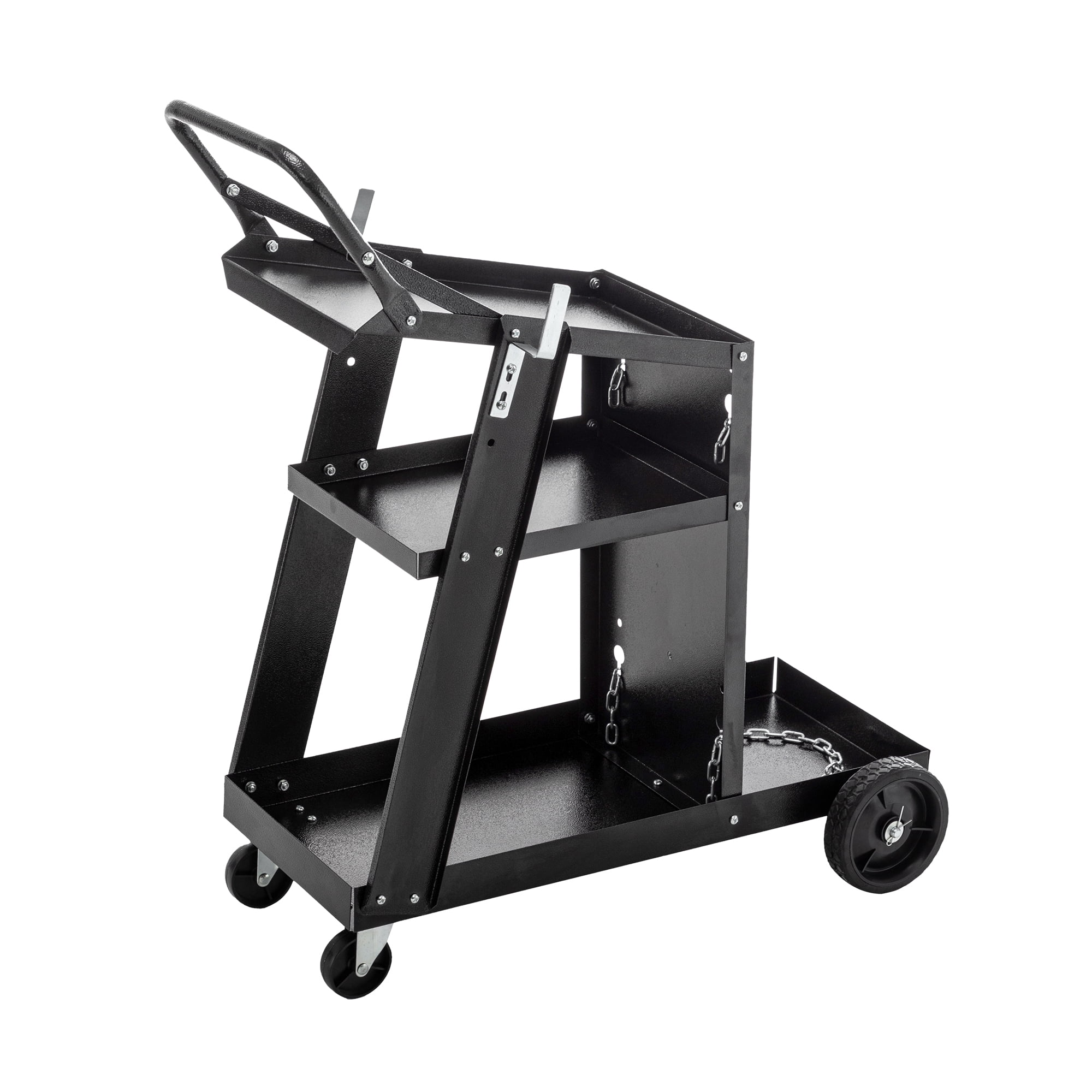 DUOSONG Welding Cart, 3-Tier Welder Cart Heavy Duty With 400Lbs Static ...