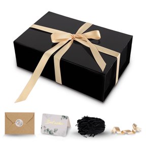 PKGSMART 10 White Small Gift Boxes with Lids, Bridesmaid Proposal Boxes ...