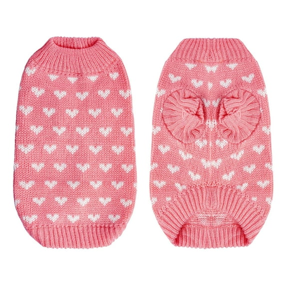 DUOYOU Clearance Sweater Dog Cute and Autumn Winter Heart Pattern ...