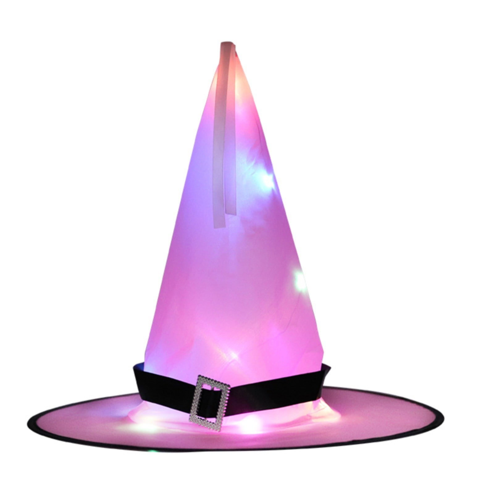 DUOYOU Halloween Decorations Lighted Witch Hats 5PCS USB Plug In ...