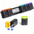 DUPAI Weekly Pill Organizer Magnetic, Removable Pill Box 7 Day 1 Time a ...