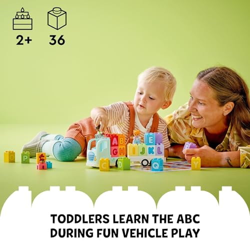 DUPLO Town Alphabet Truck Toy - Toddler Learning & Educational Toys for ...