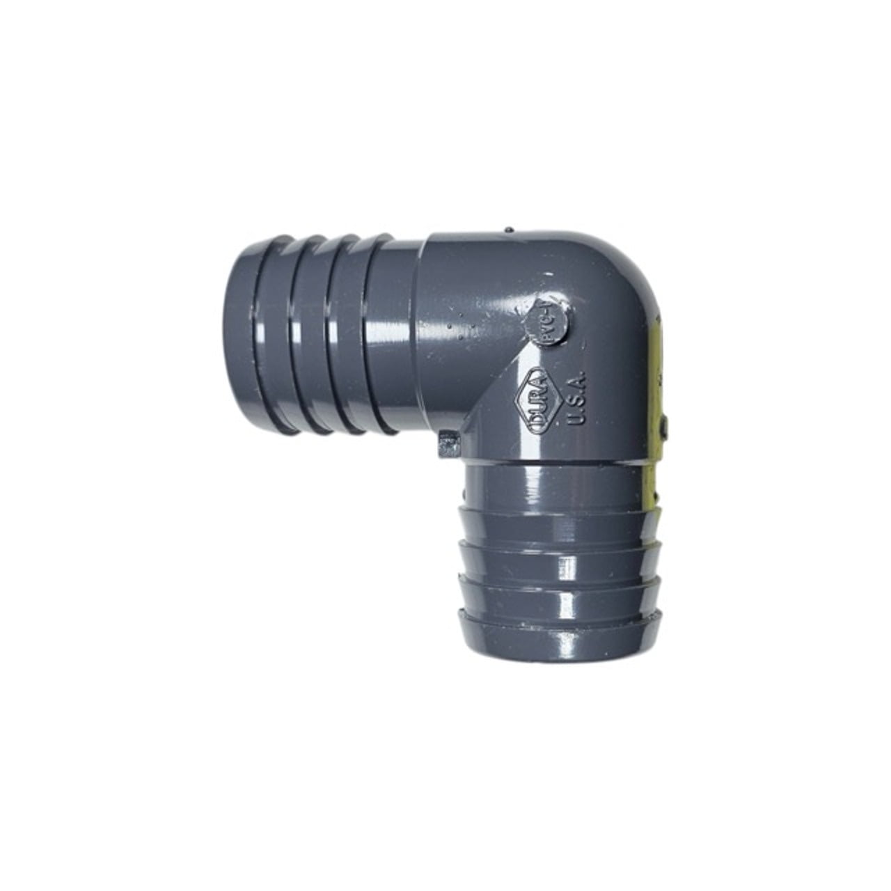 DURA 1-1/2" Barbed Insert Elbow: Professional Grade 90-Degree Turns ...