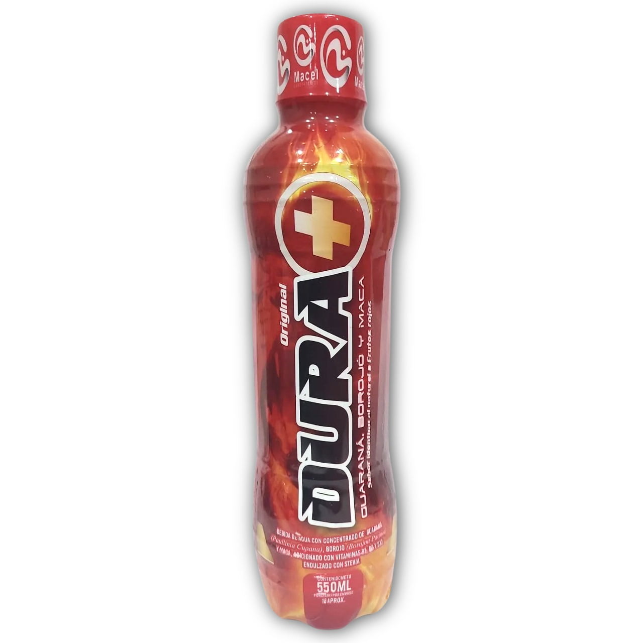 DURA+ ENERGY DRINK - 16.9 Oz - 550ML - with Guarana, Borojo and Maca ...