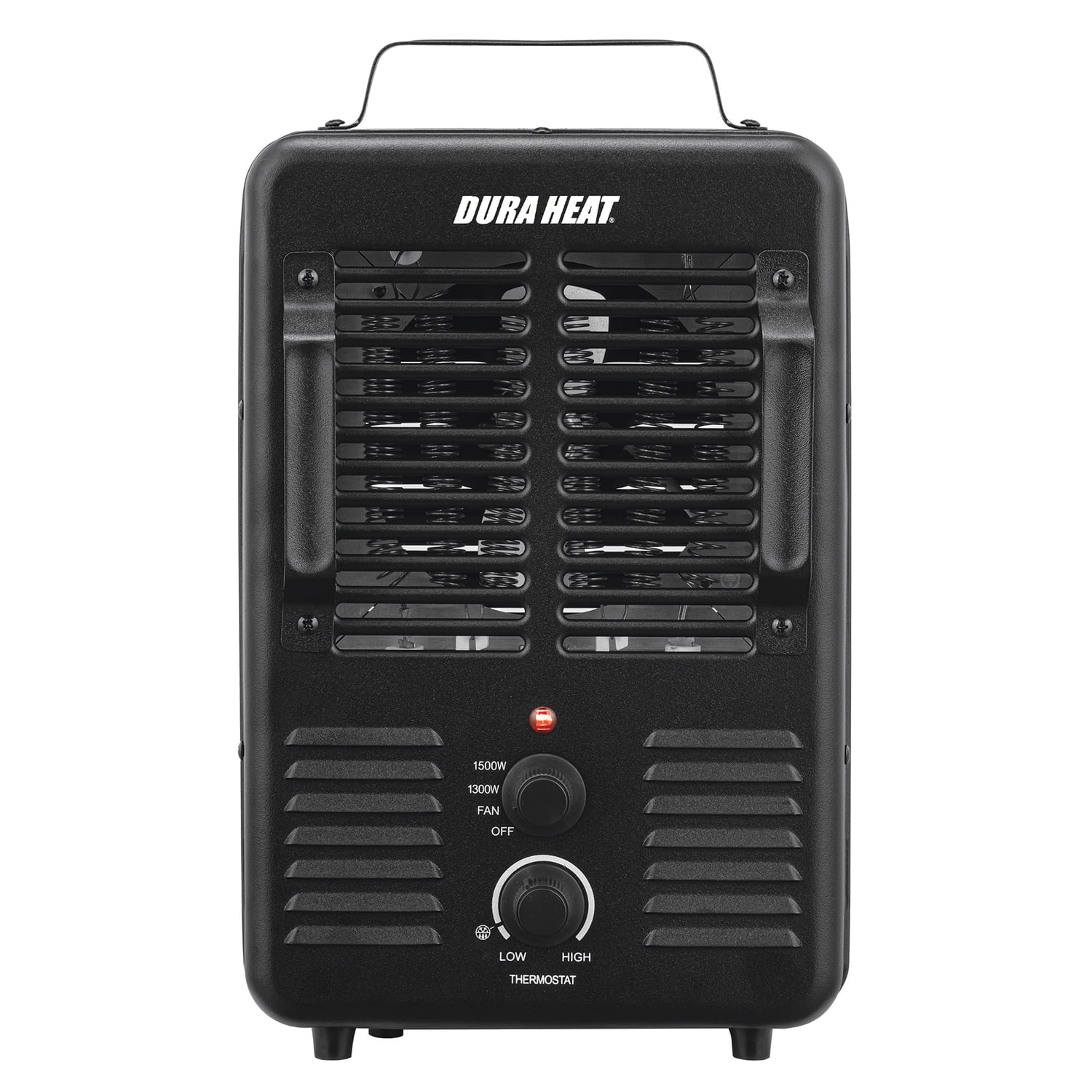 DURA HEAT 1,500-Watt-Max Portable Milkhouse-Style Heater and Fan with ...