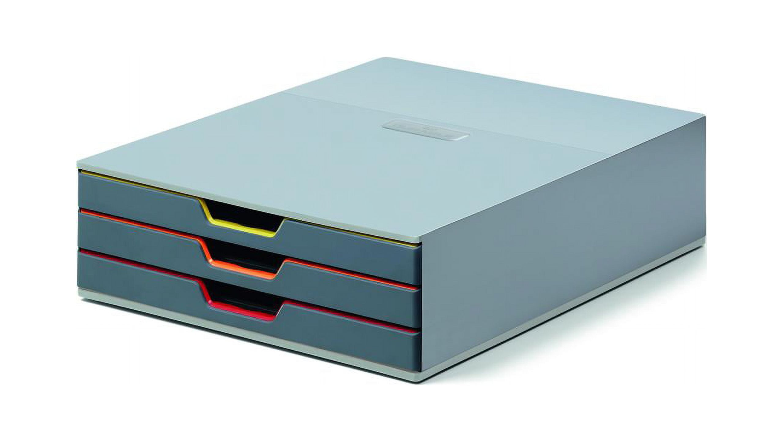 DURABLE Desktop Drawer Organizer (VARICOLOR 3 Compartments with ...