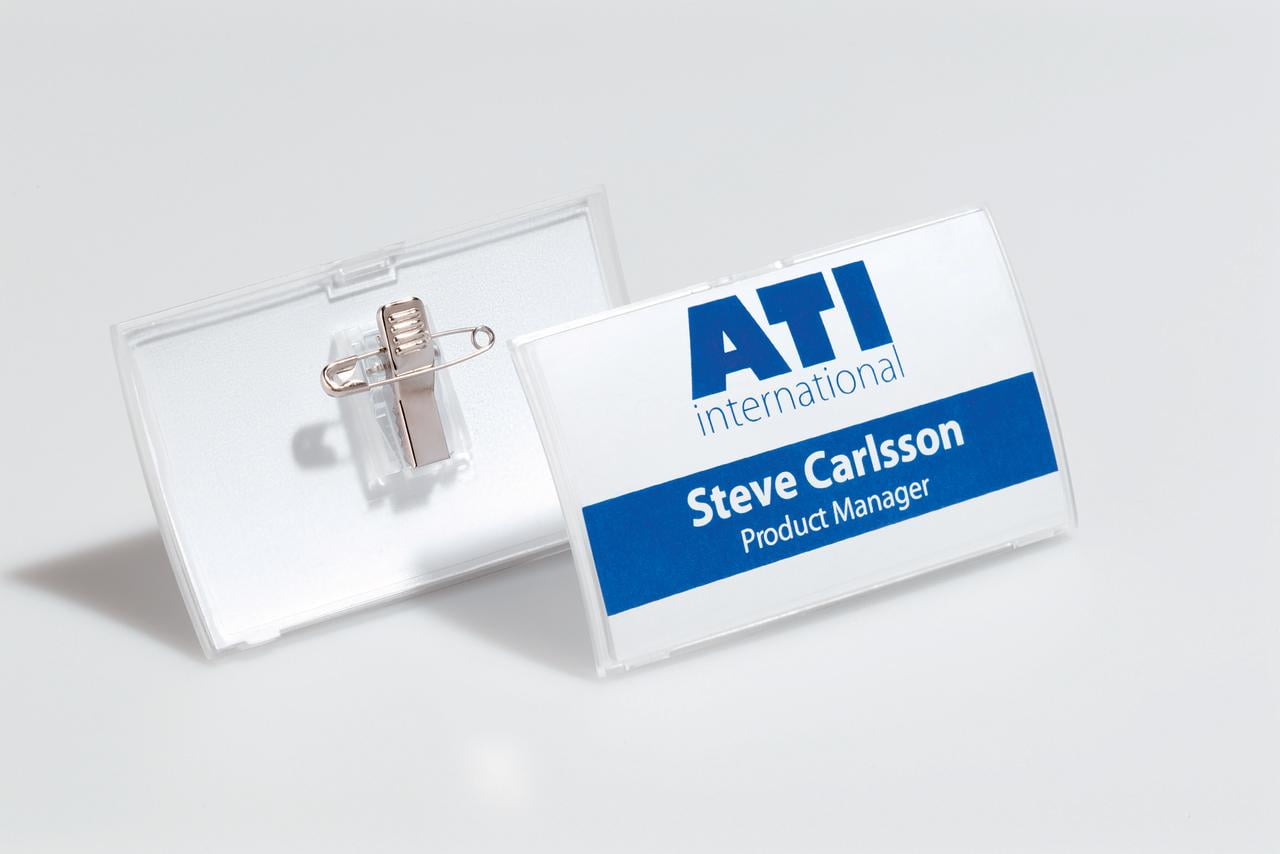 DURABLE Office Products Click-Fold Convex Badges (DBL821419 ...
