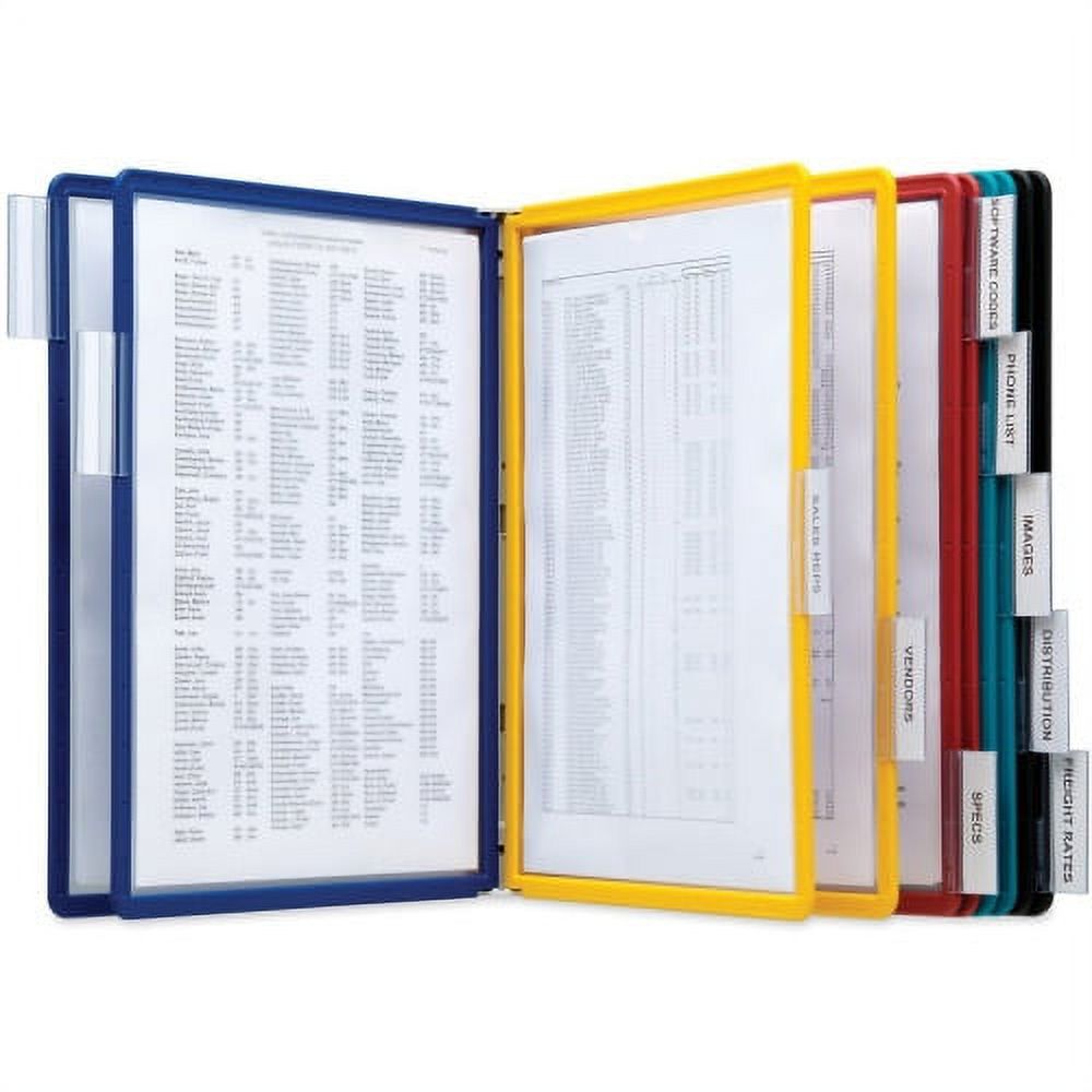 DURABLE VARIO Wall Mounted Reference Display System Wall Mountable - 10 ...