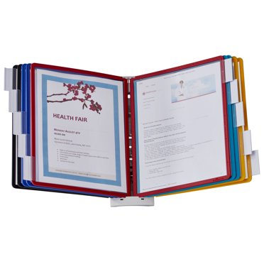 Durable InstaView Expandable Desktop Reference System with Assorted ...