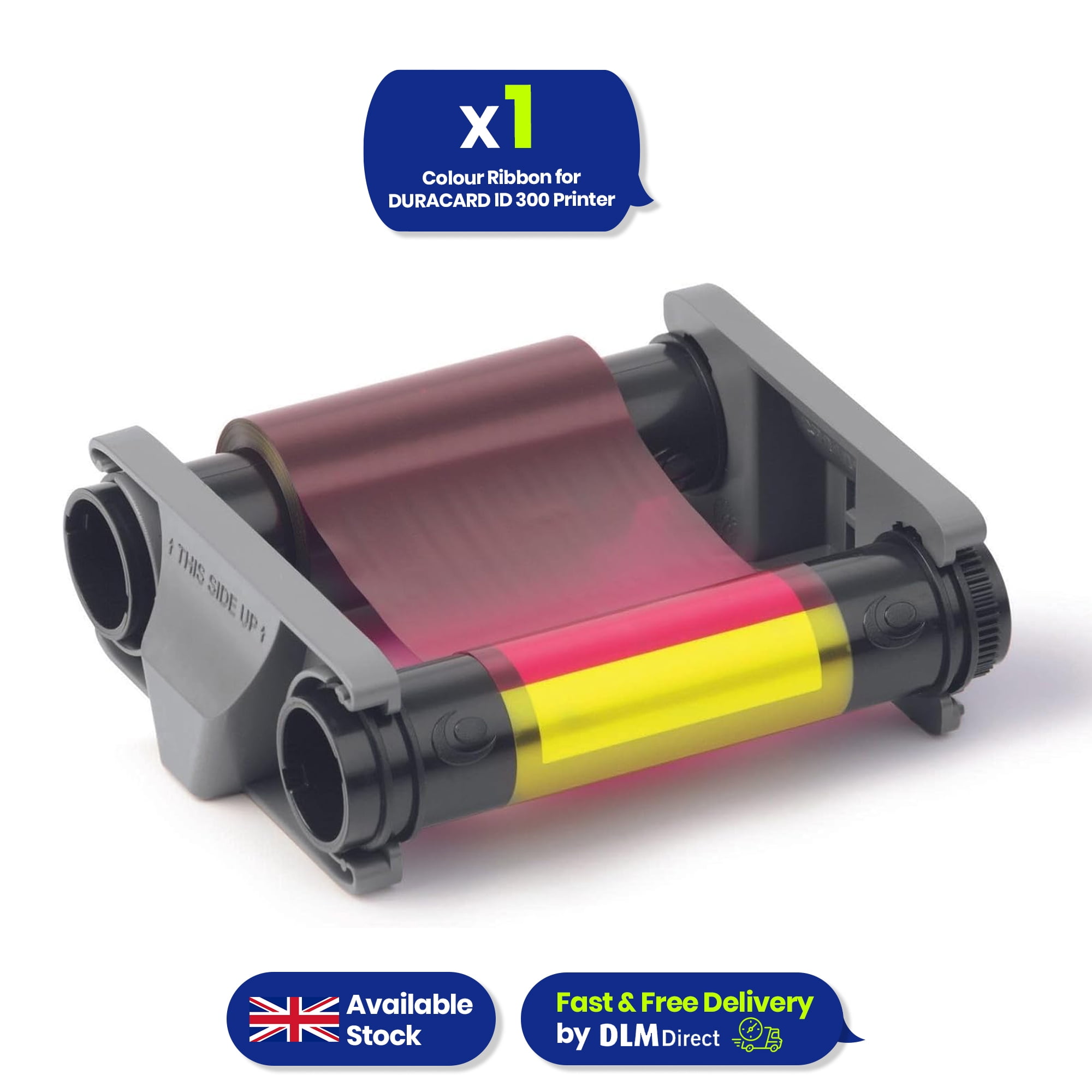 DURACARD Colour Ribbon for DURACARD ID 300 CMYK Smudge-Proof Waterproof ...